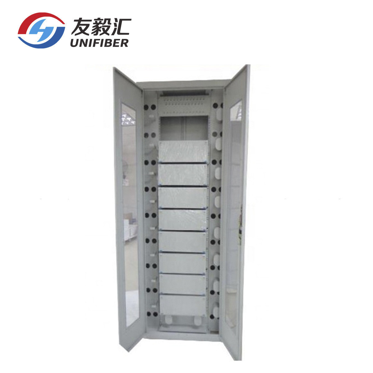 Tủ phối quang ODF 576 Core đứng tầng 42U